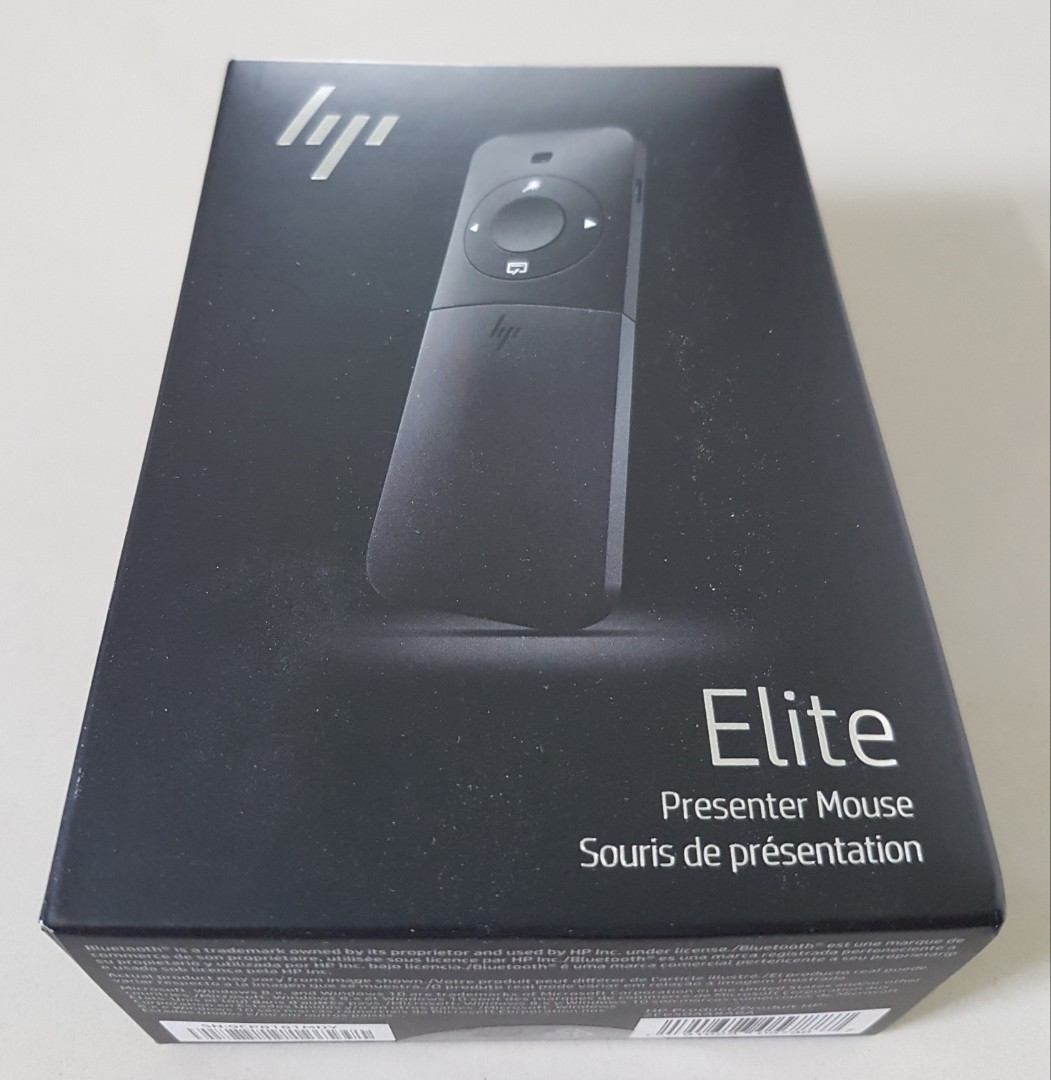 New & Sealed HP Elite PRESENTER MOUSE laser pointer bluetooth ...