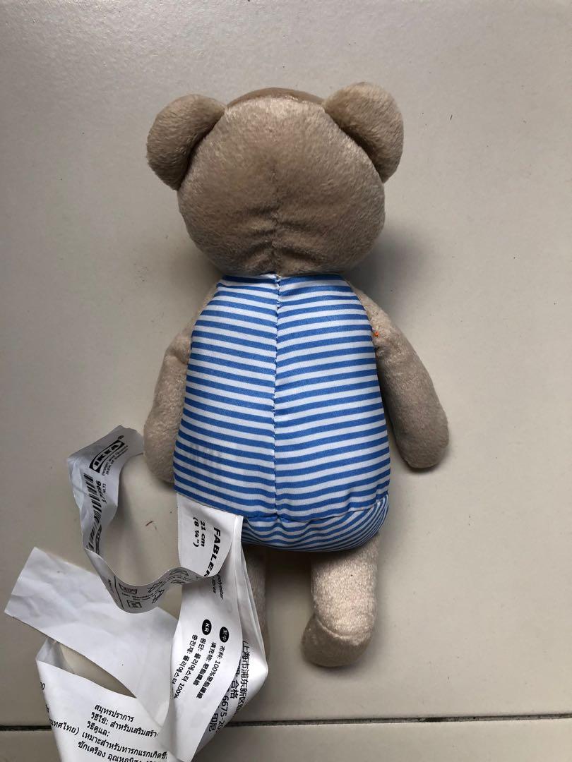 IKEA Teddy Bear, Hobbies & Toys, Toys & Games on Carousell
