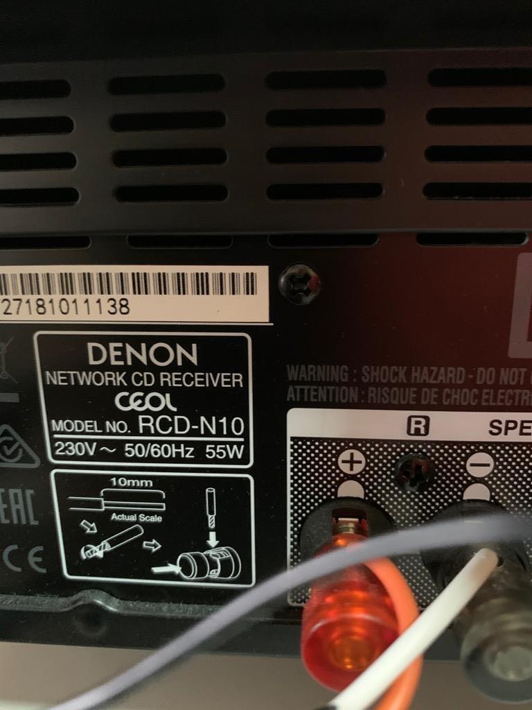 Infinity R162 Speaker and Denon RCD N10 amplifier, Audio, Soundbars ...