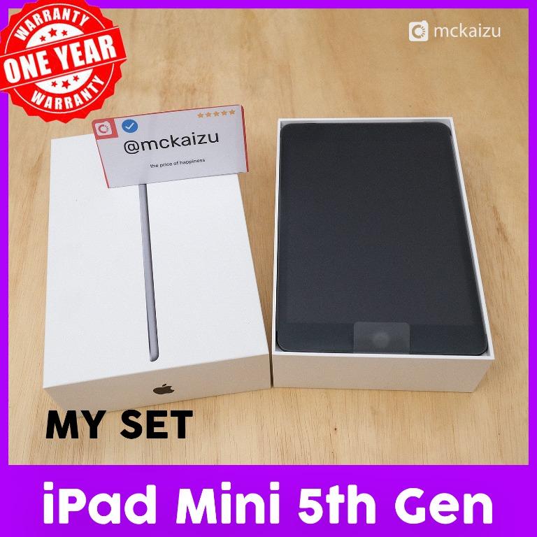 iPad Mini Gen 5 (Wi-Fi) MY SET Warranty till 2021 - mckaizu