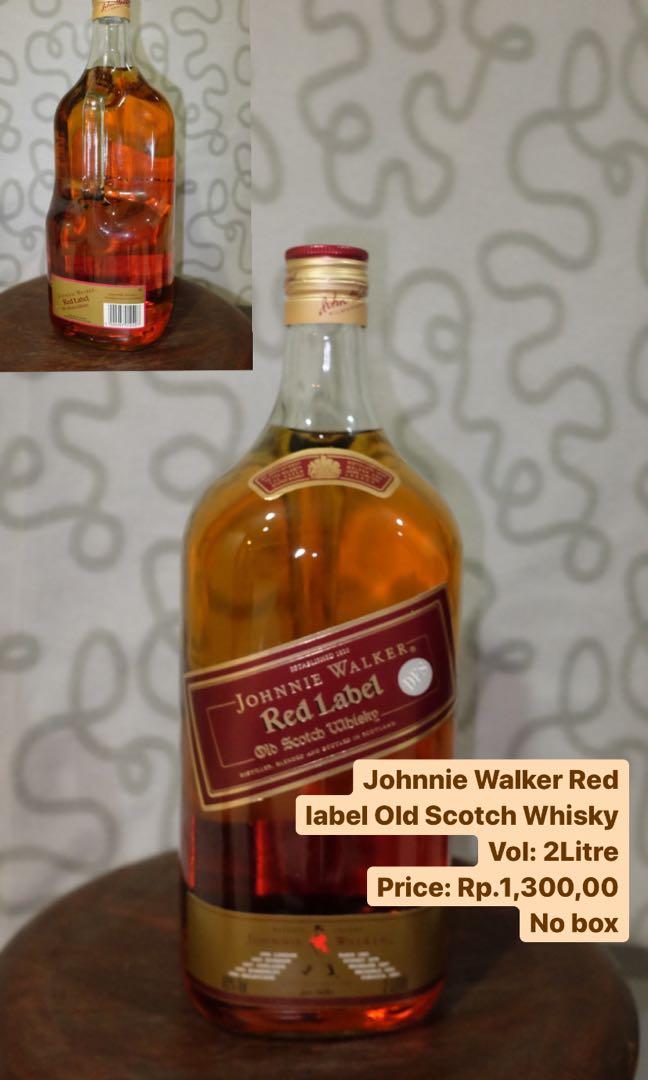Johnnie Walker Red Lable Old Scotch Whisky, Serba Serbi, Others di ...
