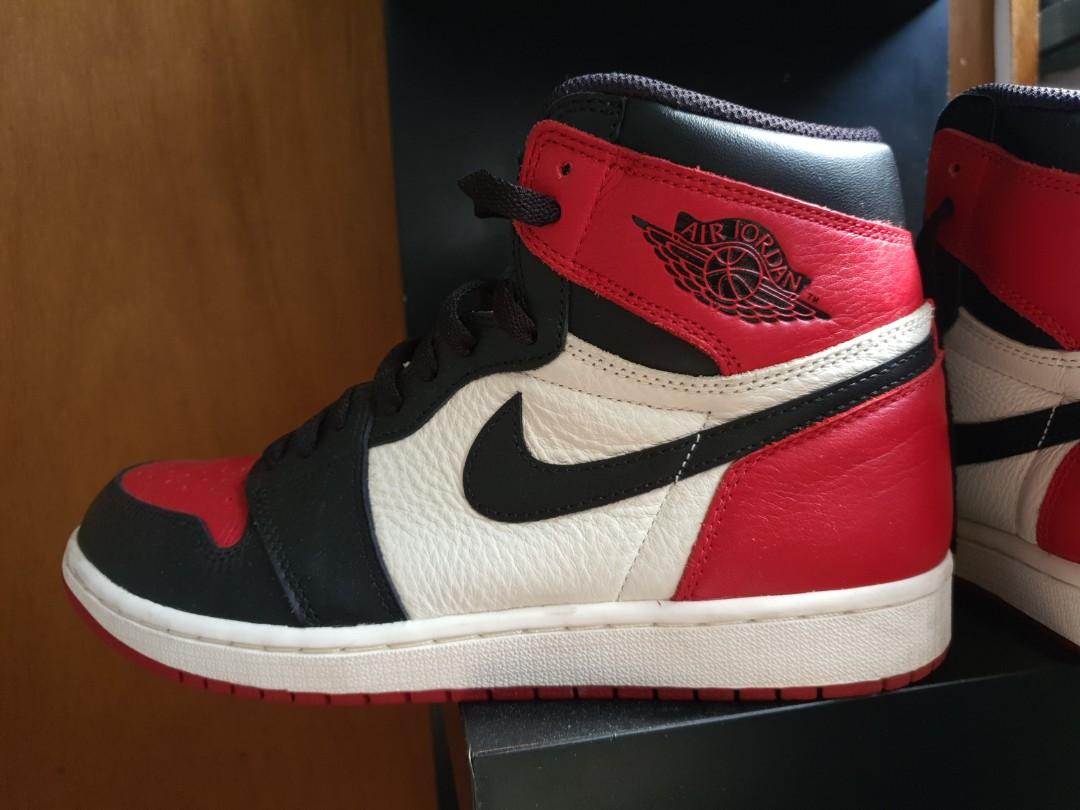 Jordan bred toe, Men's Fashion, Footwear, Sneakers on Carousell