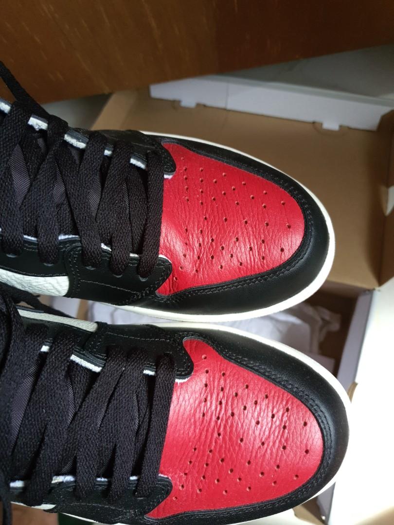 Jordan bred toe, Men's Fashion, Footwear, Sneakers on Carousell