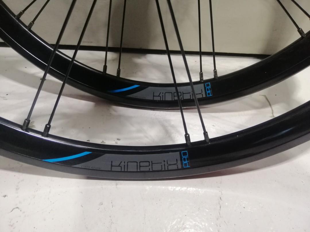Kinetix Pro 451 disc wheelset, Sports Equipment, Bicycles & Parts ...