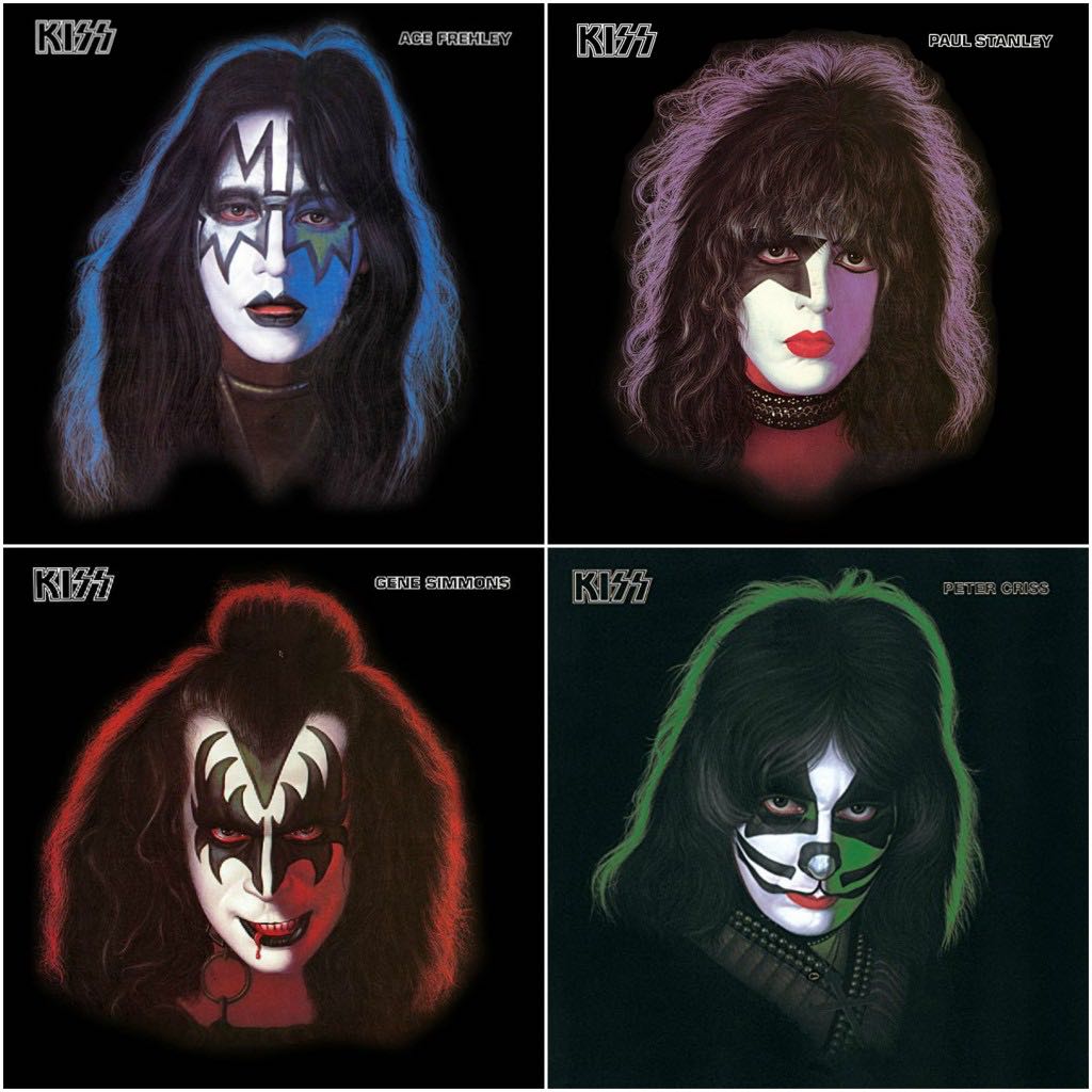 KISS 1978 Solo Albums Vinyl LP Collection 2014 Remastered, Hobbies ...