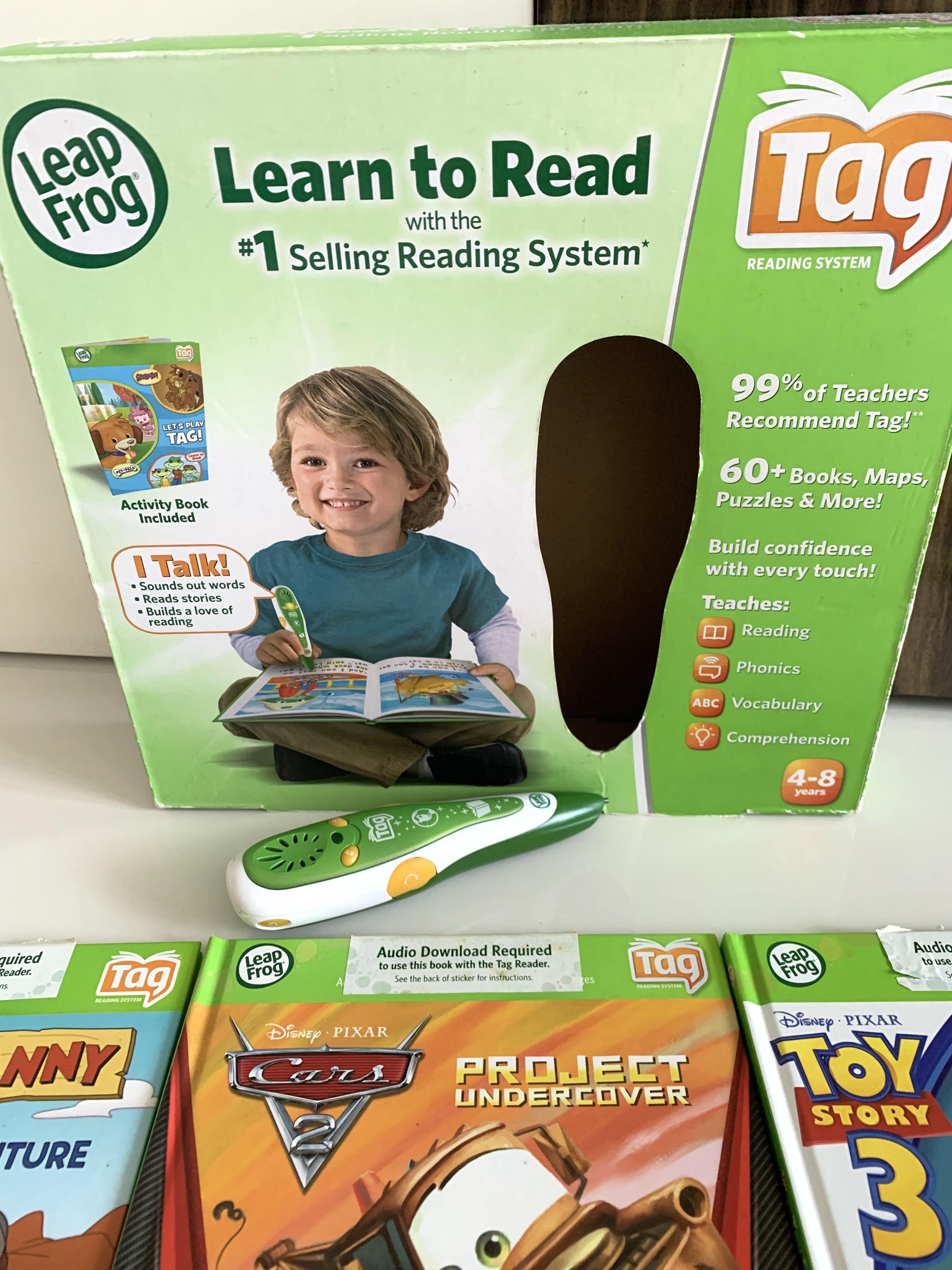 Leapfrog Tag Reading system with reader pen, Hobbies & Toys, Books ...