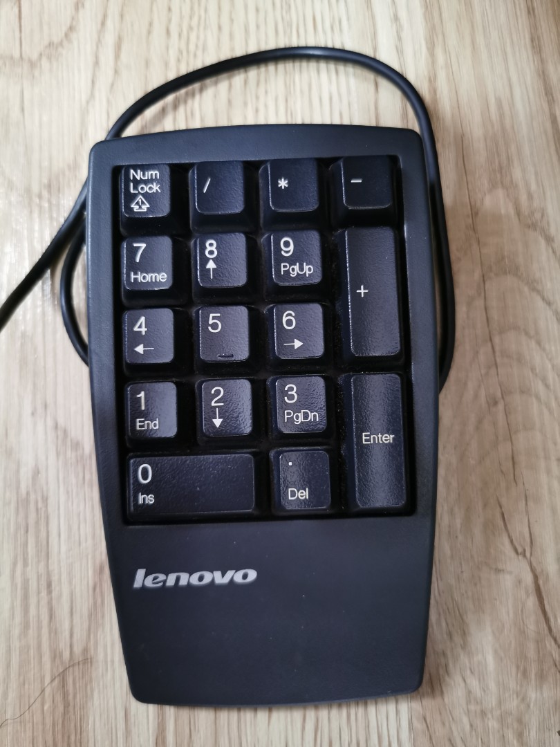 Lenovo numeric keypad (USB 2.0), Computers & Tech, Parts & Accessories, Mouse & Mousepads on ...