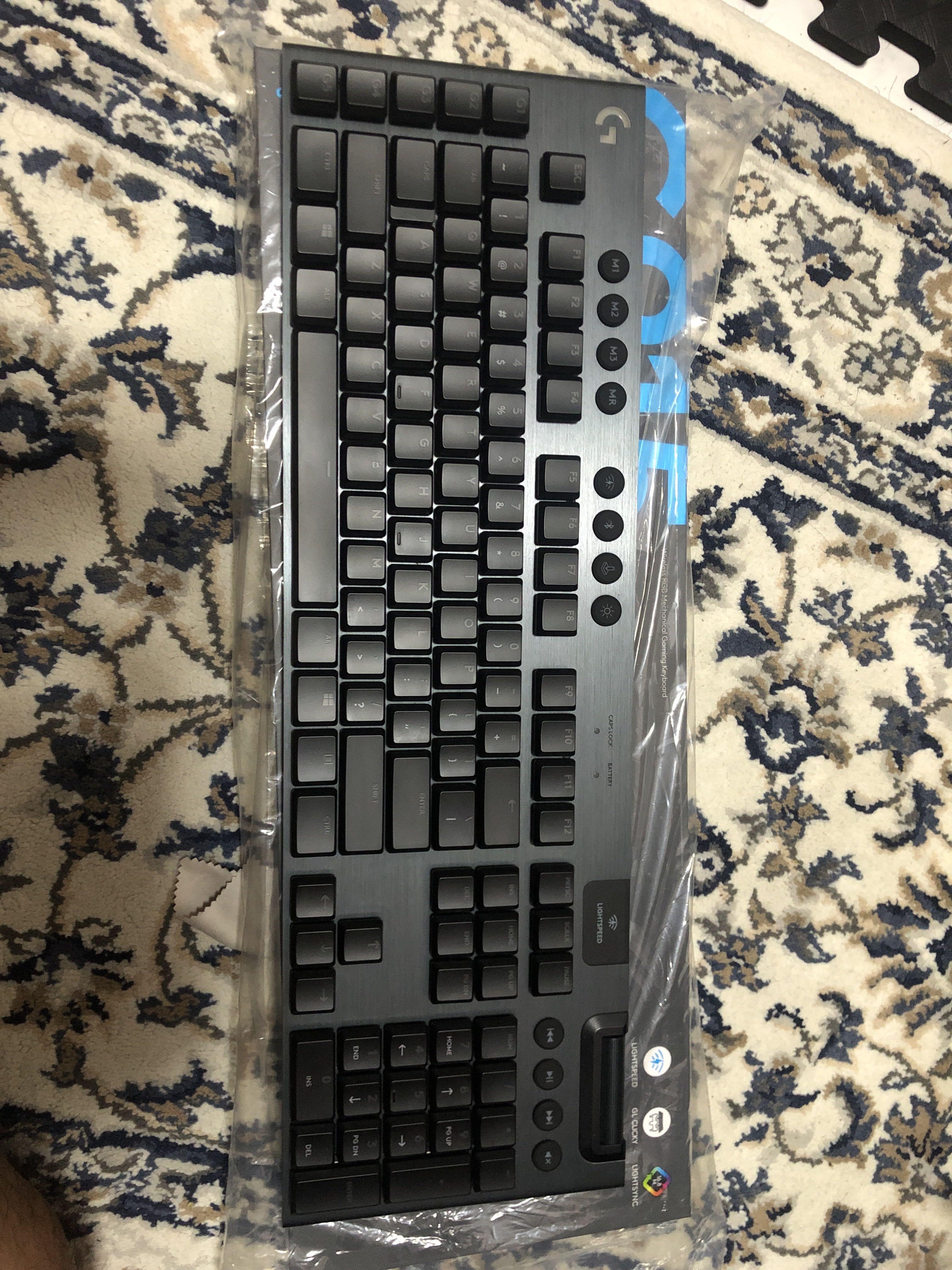 Logitech G915 Wireless Keyboard Clicky, Computers & Tech, Parts & Accessories, Computer Keyboard ...