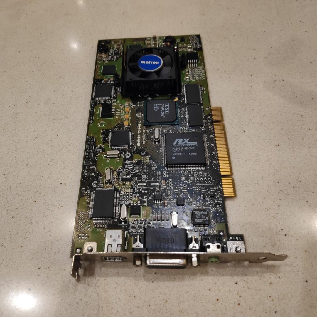 Matrox RT.X100 Xtreme Pro Audio Video Capture Card, Electronics ...