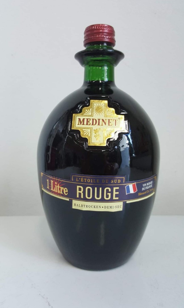 Medinet Red Rouge Cabernet Sauvignon 1L, Food & Drinks, Beverages on ...