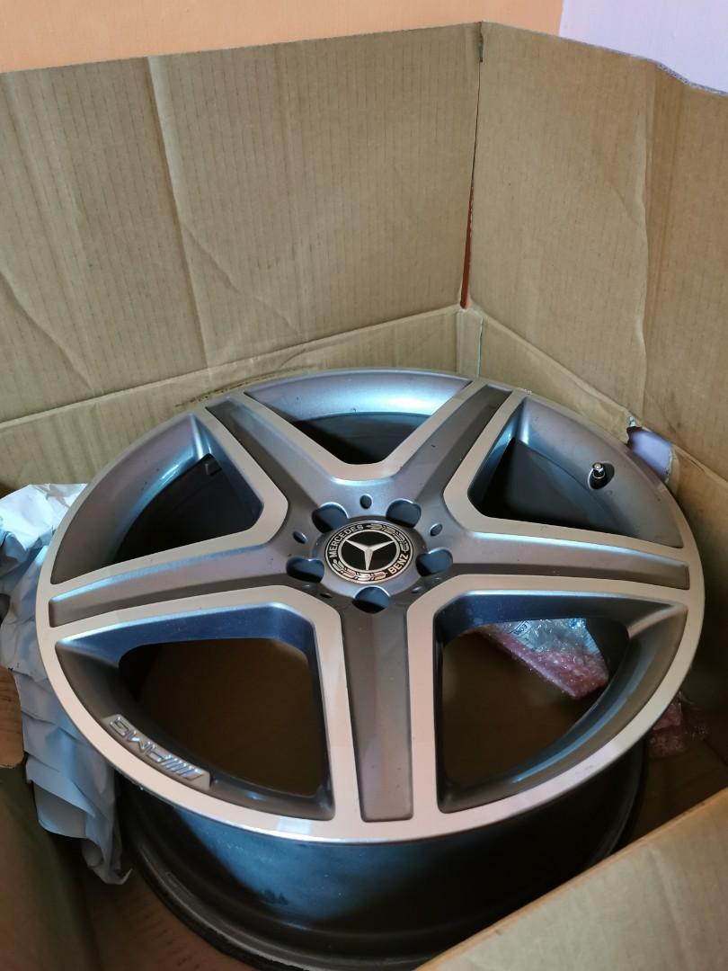 Mercedes AMG 19 inch rim (100% AUTHENTIC), Car Accessories, Tyres ...