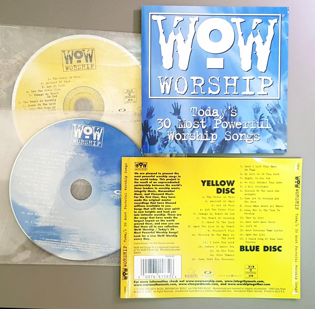 Music CDs Christian Praise and Worship WOW Worship, Music & Media, CDs ...