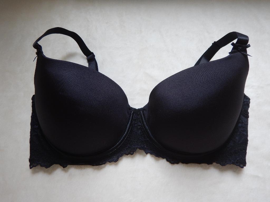 MY 大 BRA Size 36D/80D 神祕黑色~Lace~舒適肩帶~鋼圈~U背~立體無縫罩杯~時款舒適性感胸圍~ $49 (免郵費) 一 ...
