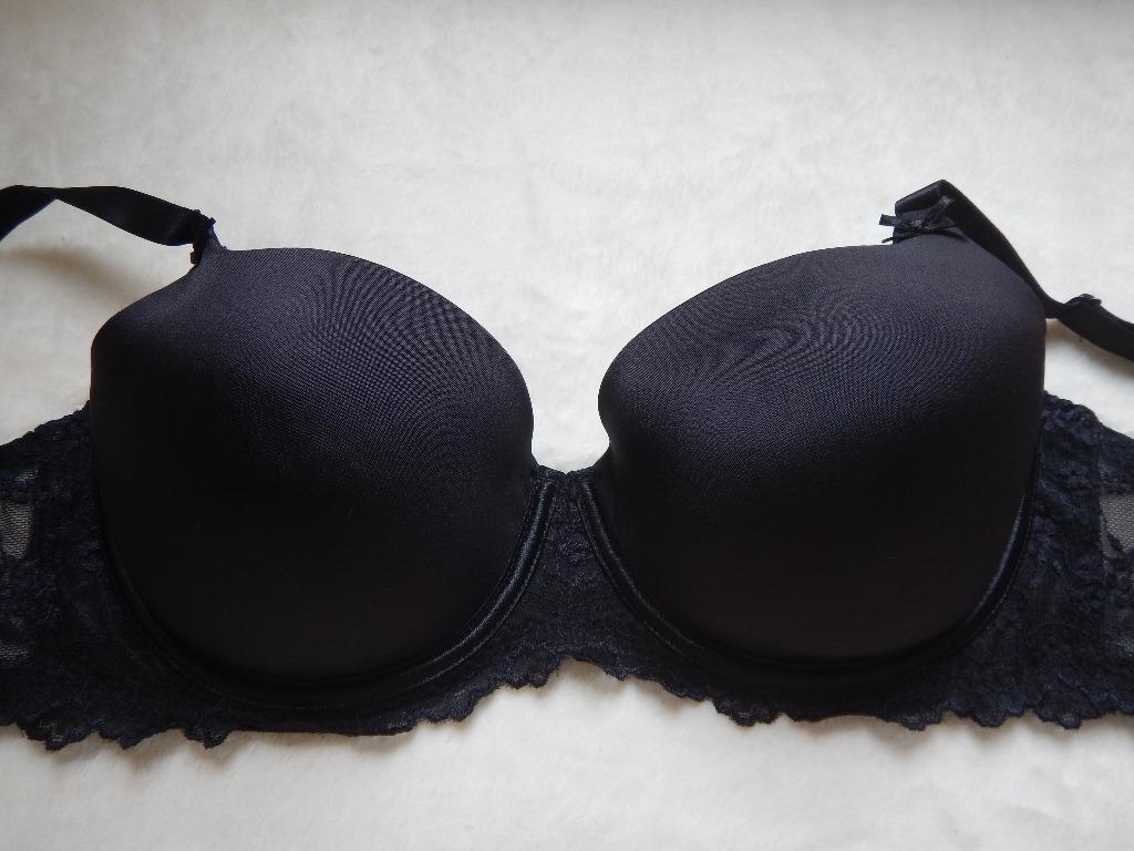 MY 大 BRA Size 36D/80D 神祕黑色~Lace~舒適肩帶~鋼圈~U背~立體無縫罩杯~時款舒適性感胸圍~ $49 (免郵費) 一 ...