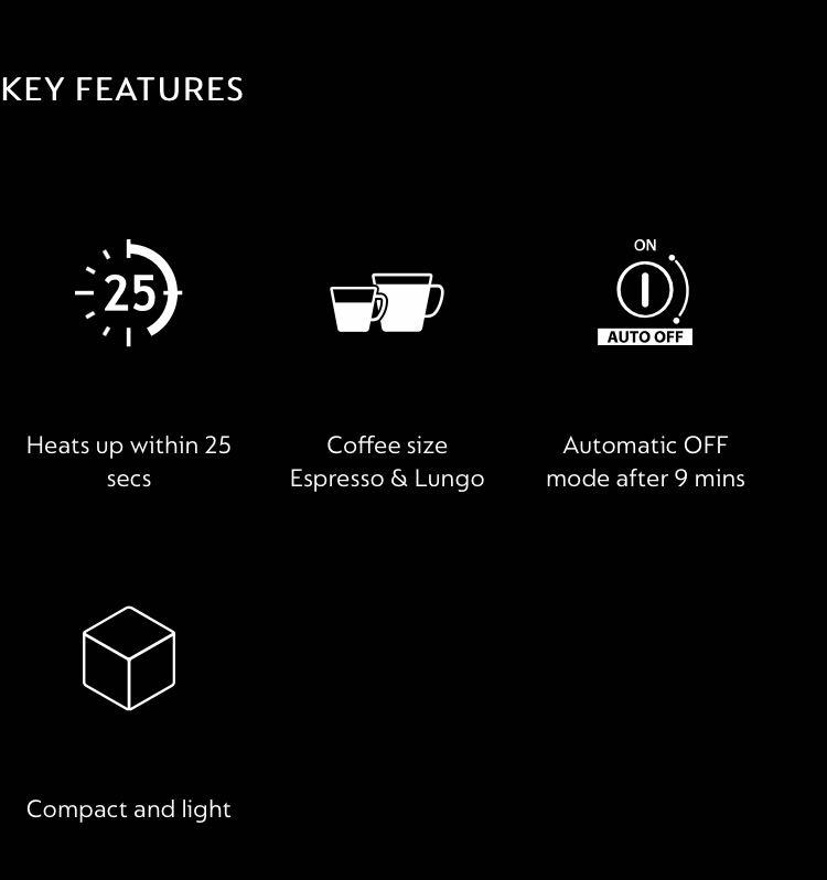 Nespresso Inissia Ruby Red Coffee Machine, TV & Home Appliances ...