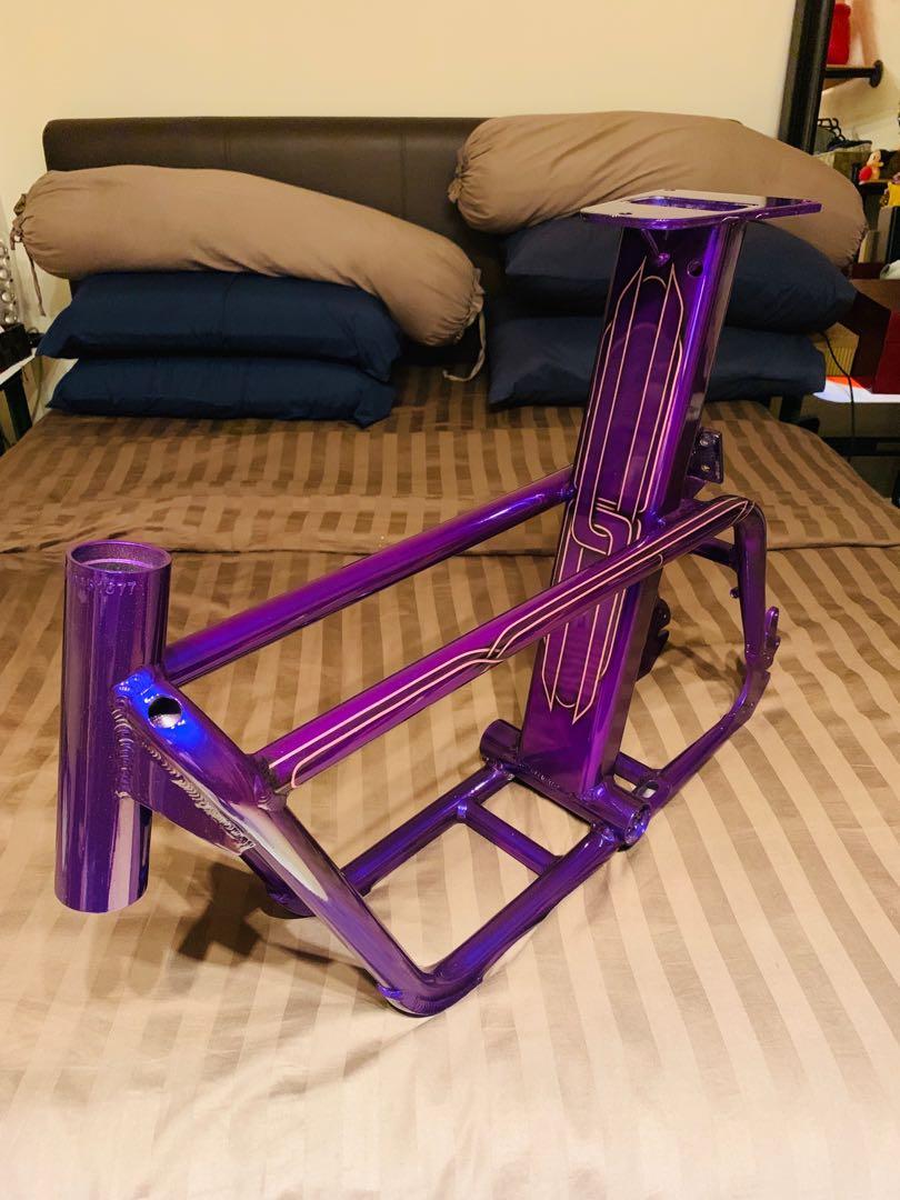 New custom fiido frame, Sports Equipment, PMDs, E-Scooters & E-Bikes, E ...