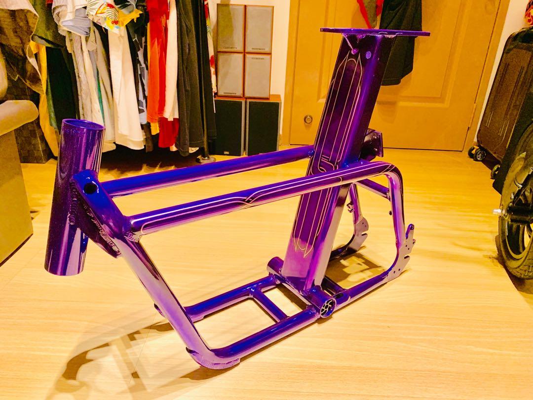 New custom fiido frame, Sports Equipment, PMDs, E-Scooters & E-Bikes, E ...