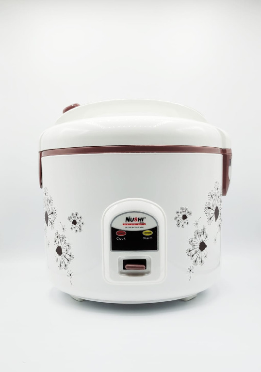 NUSHI JAPAN DELUXE RICE COOKER WITH STEAMER -1.8LITRE, TV & Home ...