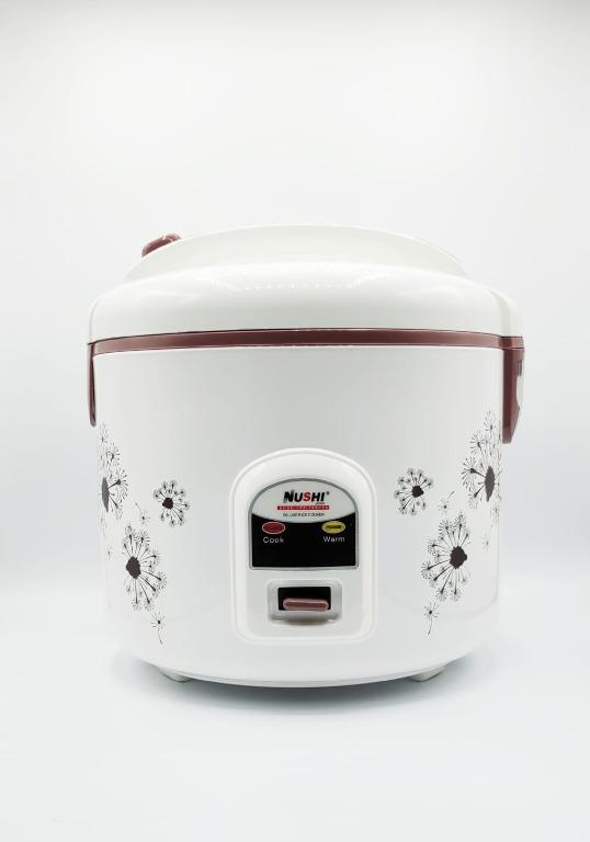 NUSHI JAPAN DELUXE RICE COOKER WITH STEAMER -1.8LITRE, TV & Home ...