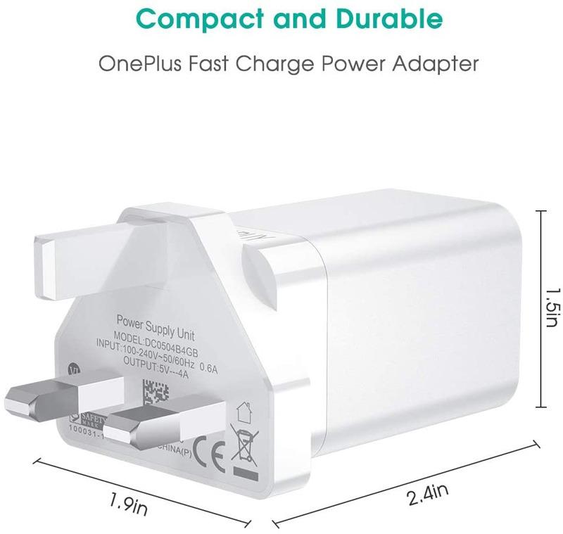 OnePlus Dash Charger, Computers & Tech, Parts & Accessories, Chargers ...