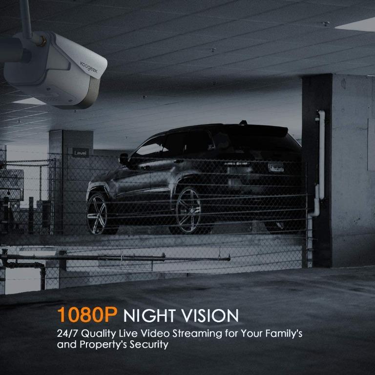 Outdoor Security Camera, Smart IP Camera 1080P Outdoor with Two-Way ...