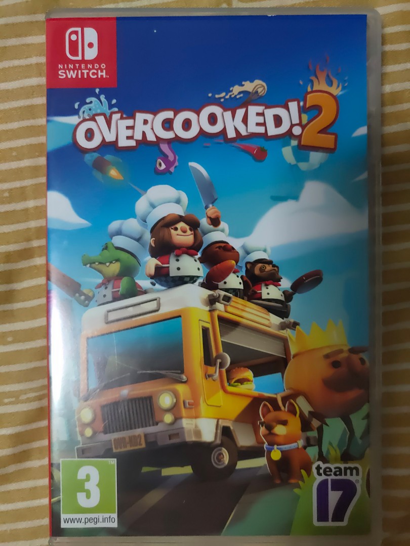 Overcooked 2, Video Gaming, Video Games, Nintendo on Carousell