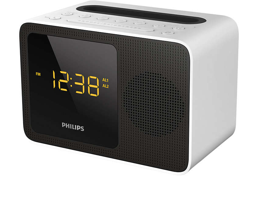 Philips digital tuning clock radio/Bluetooth Speaker AJT5300, Audio ...