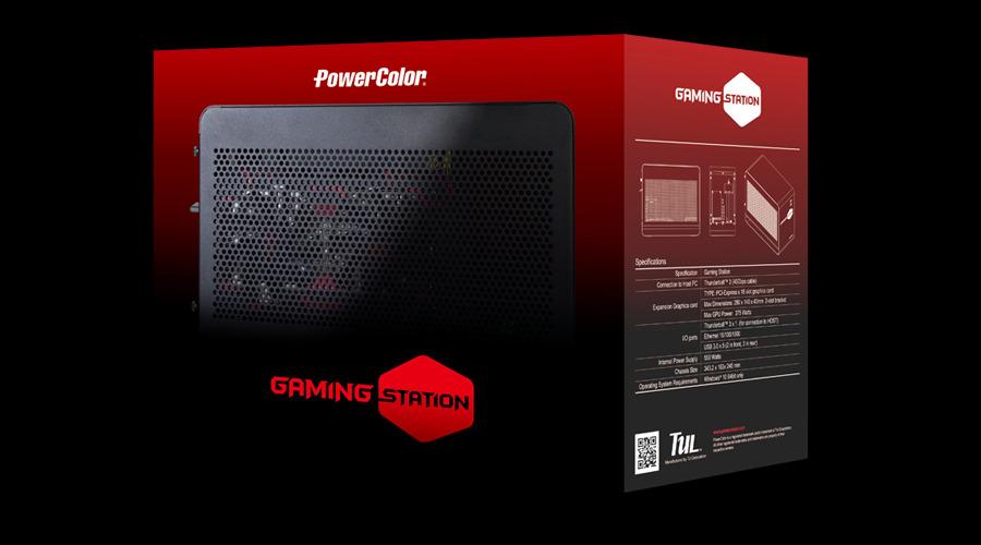 POWERCOLOR GAMING STATION TB3 eGFX Enclosure, Computers & Tech, Parts ...