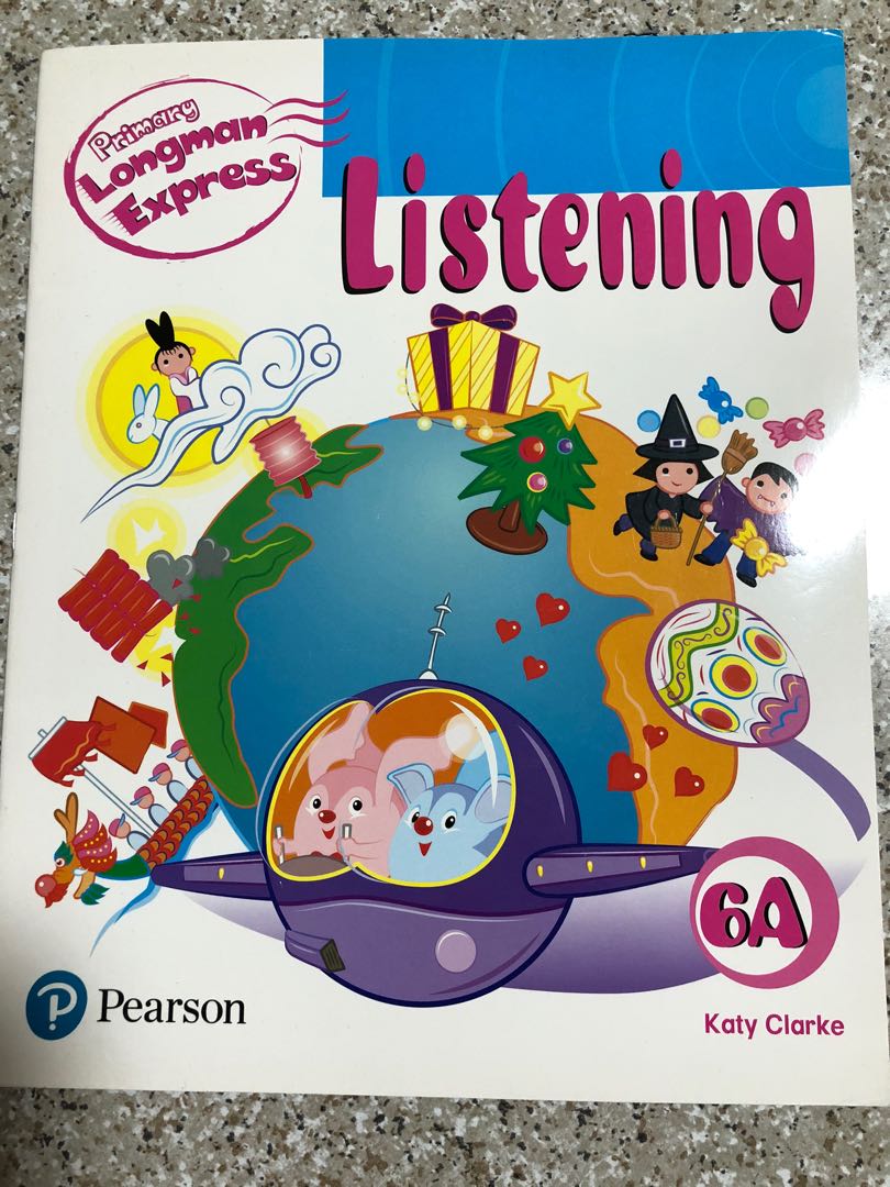 Primary Longman Express Listening 6A, 6B, 教科書 - Carousell