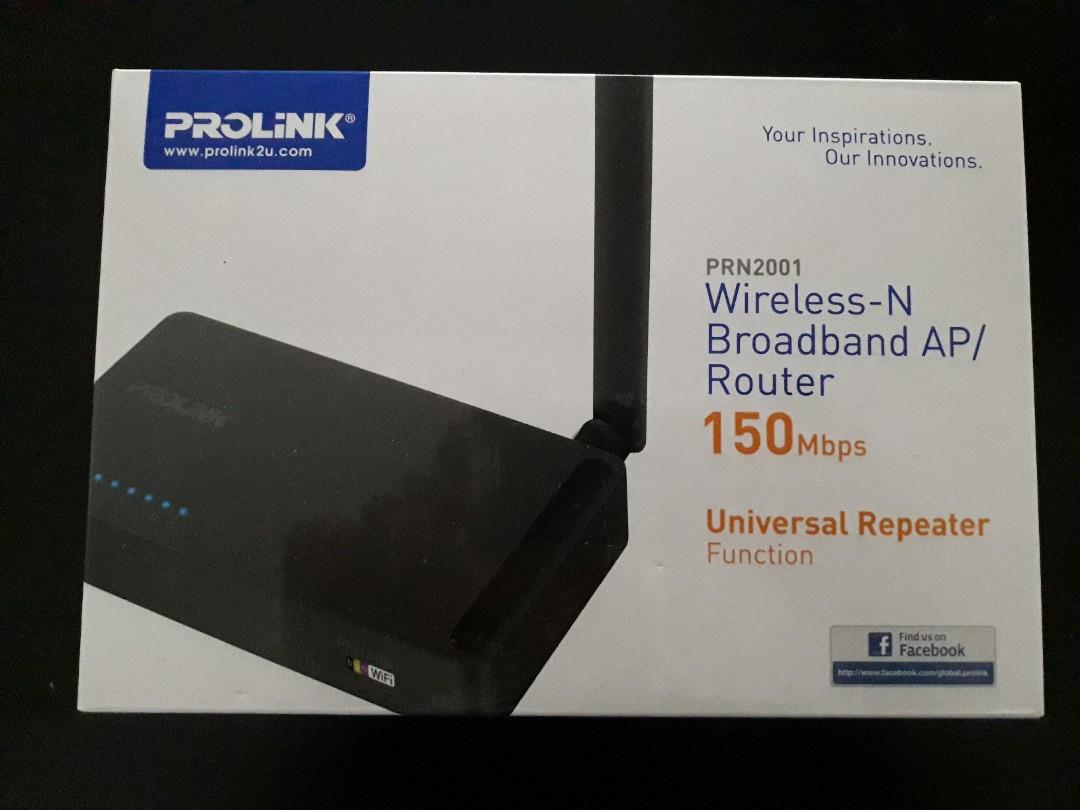 Prolink WiFi Router, Computers & Tech, Parts & Accessories, Networking ...