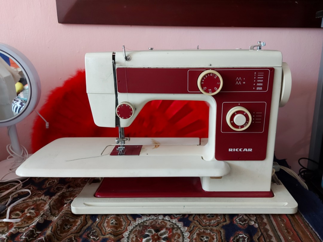 Riccar portable sewing machine, Hobbies & Toys, Stationary & Craft ...