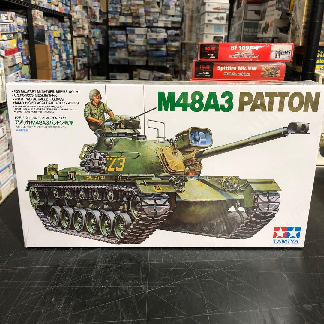 Sealed 1/35 Tamiya USMC M48A3 Patton Tank Model Kit Vietnam War, Hobbies & Toys, Toys & Games on ...