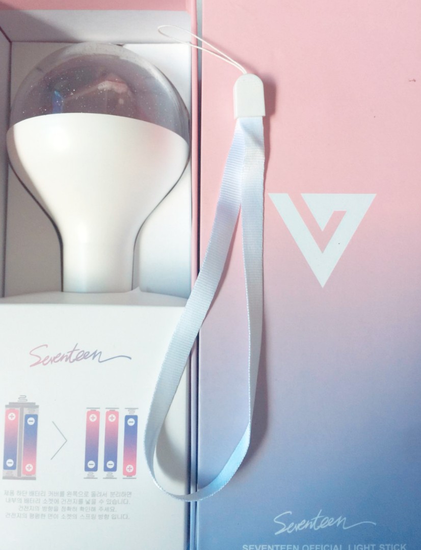 SEVENTEEN LIGHTSTICK CARAT BONG, Everything Else on Carousell