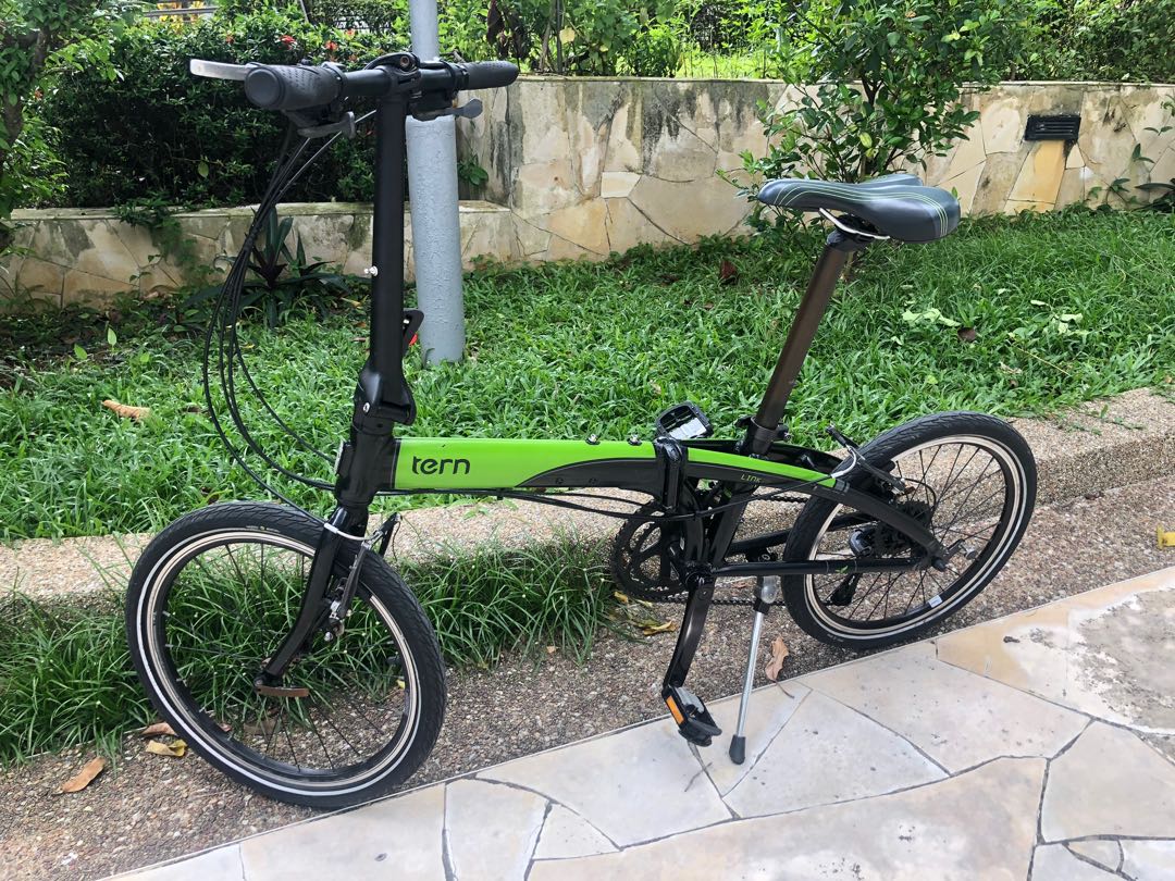 Sleek Stylish n fast Black Tern Link D16 Gears Speed folding bike excellent ride away condition ...