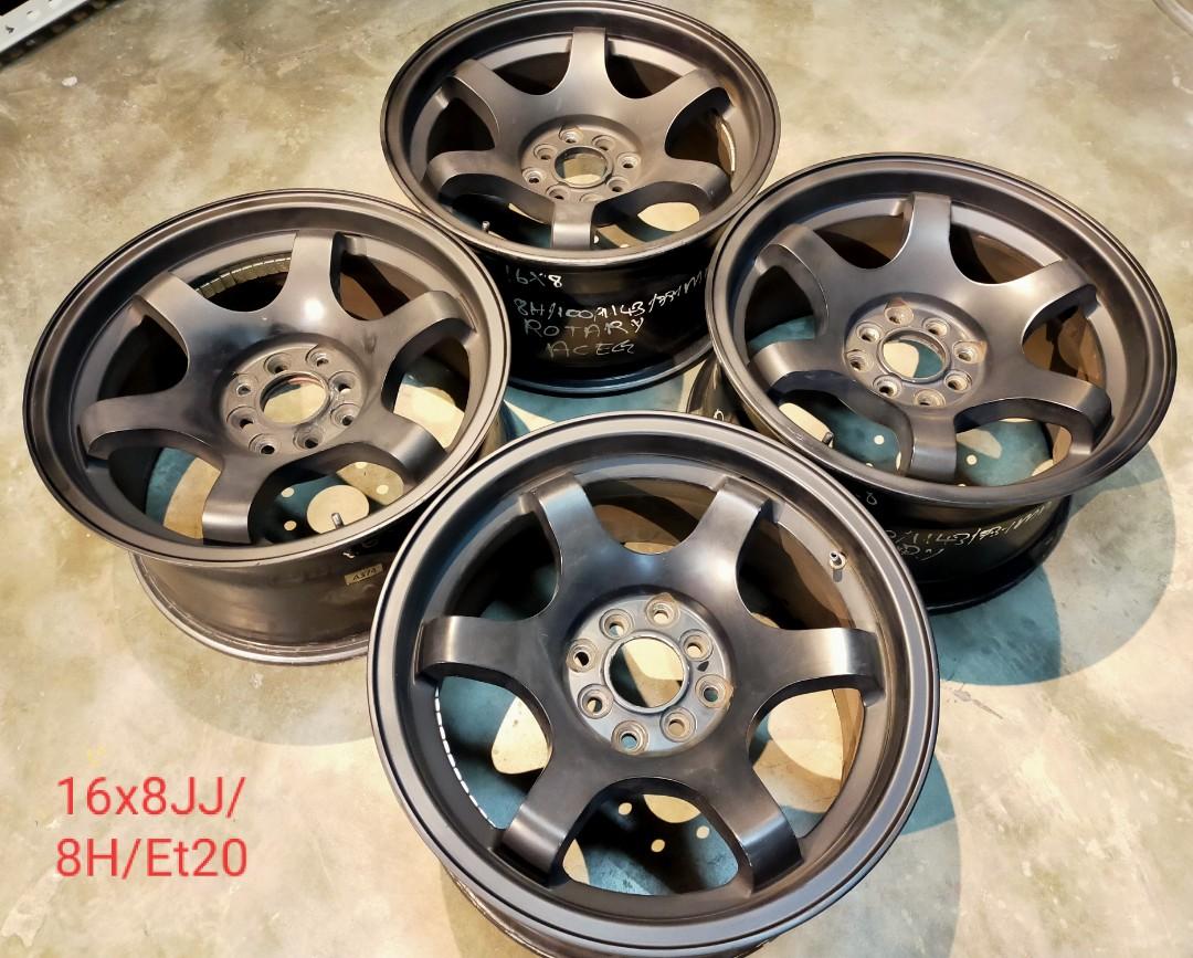 Sport Rim 16 inch Waja Perdana Vios Jazz City Almera Wira Saga Satria ...