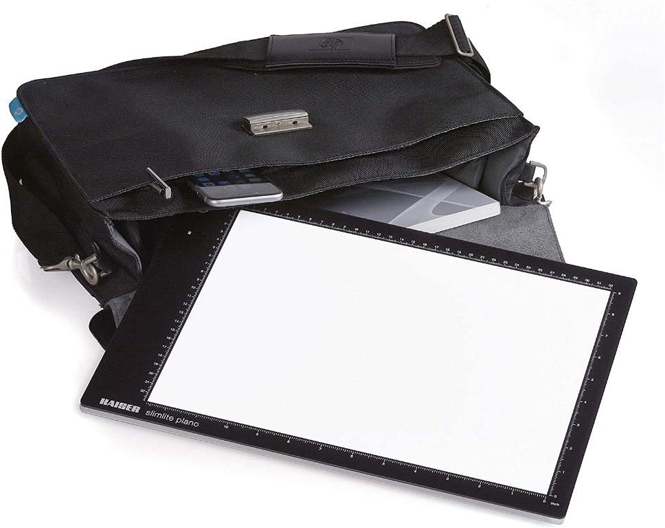 Super Flat Light Box - Drawing- Kaiser Slimlite Plano 5000K 10.5x15.5 ...