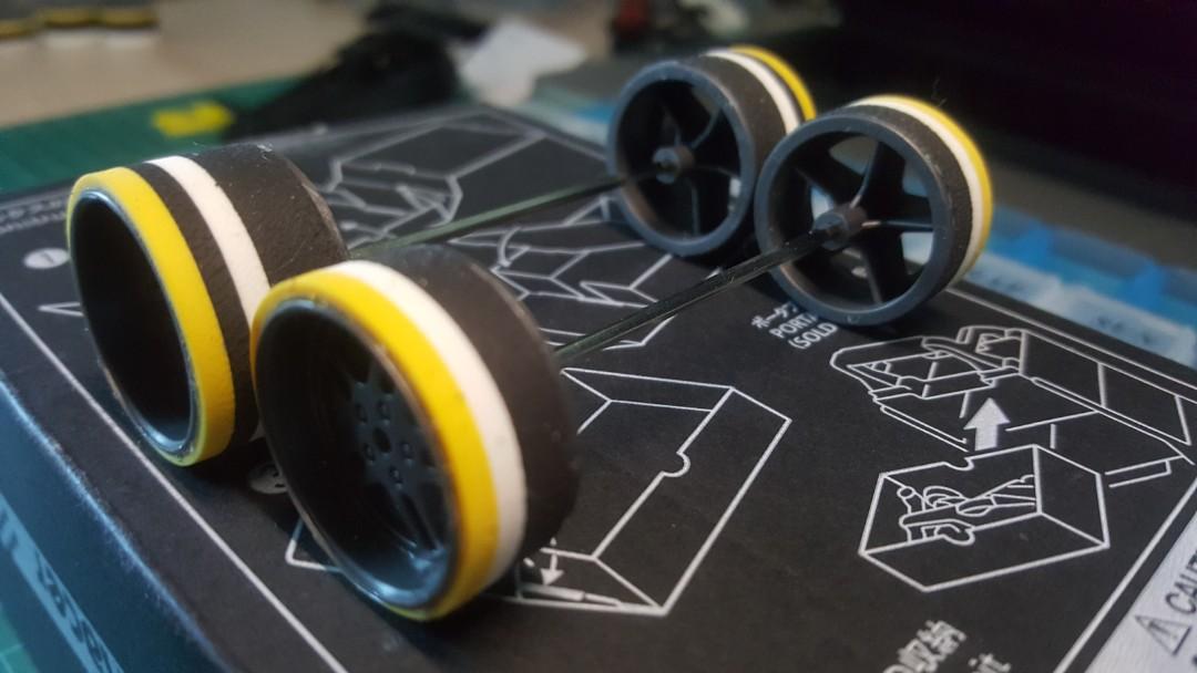Tamiya mini 4wd wheels, Hobbies & Toys, Toys & Games on Carousell