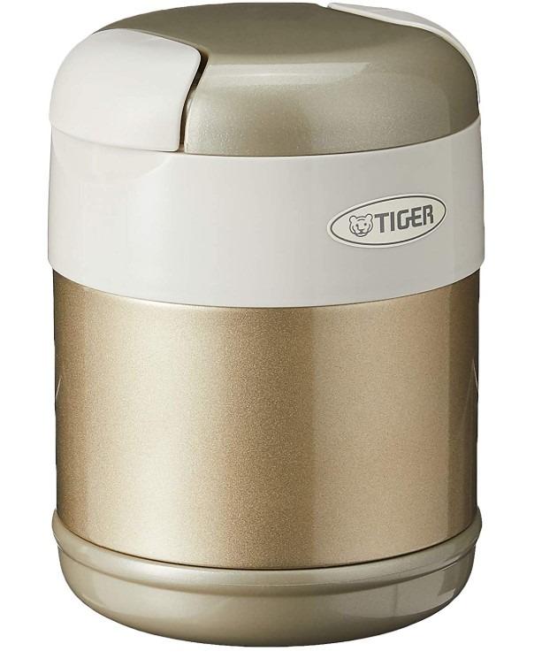 Tiger Lunch Box LWR-A072 Vacuum Insulated Champagne Gold, Food & Drinks ...