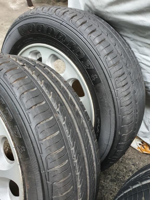 Toyota Teardrop Mags with Tires, Car Parts & Accessories, Mags and ...