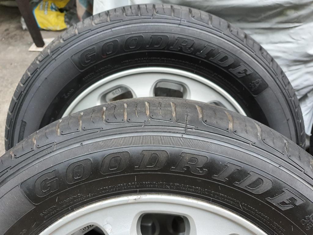 Toyota Teardrop Mags with Tires, Car Parts & Accessories, Mags and ...