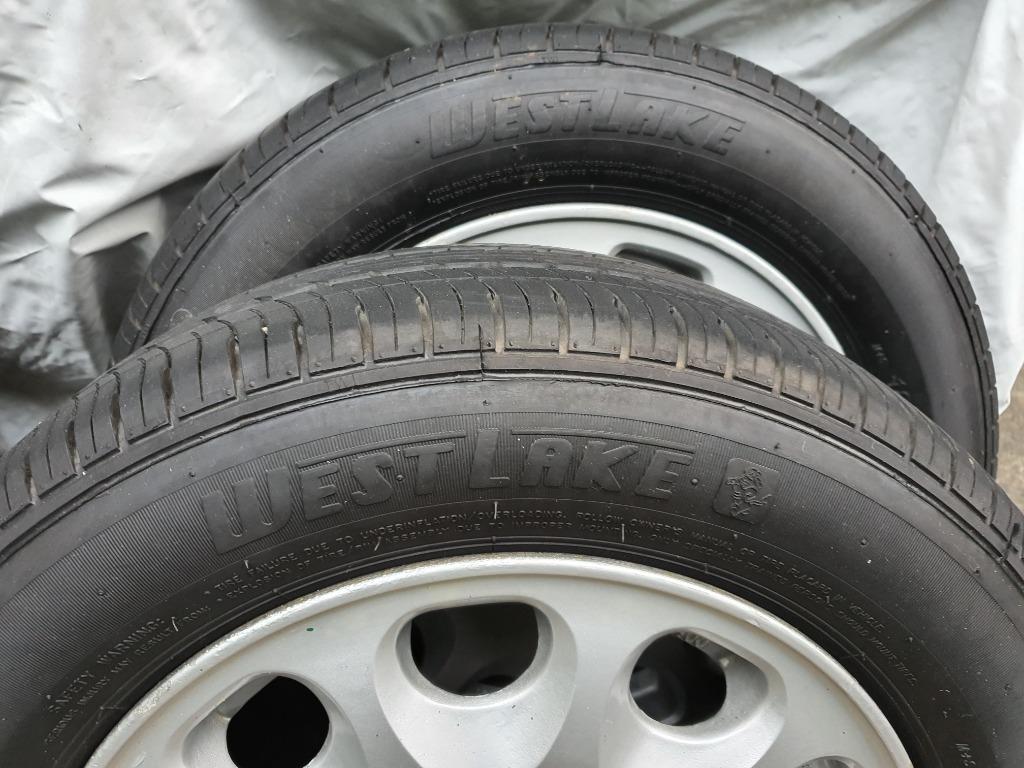 Toyota Teardrop Mags with Tires, Car Parts & Accessories, Mags and ...