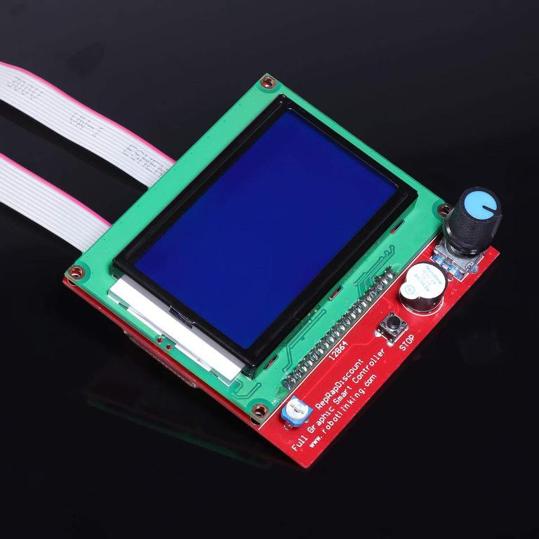 UEETEK LCD 12864 Graphic Smart Display Controller for RepRap RAMPS 1.4 ...