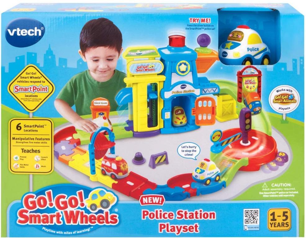 VTech Go! Go! Smart Wheels Police Station Playset, Hobbies & Toys, Toys ...
