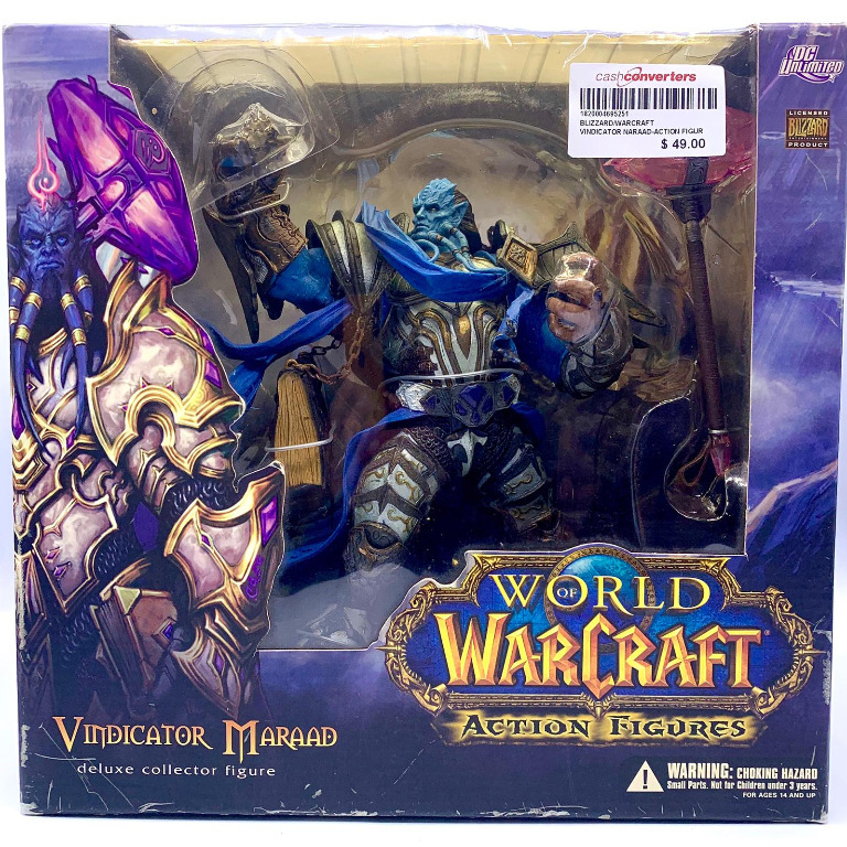 World of Warcraft Series 2 Vindicator Maraad Action Figure (deluxe ...