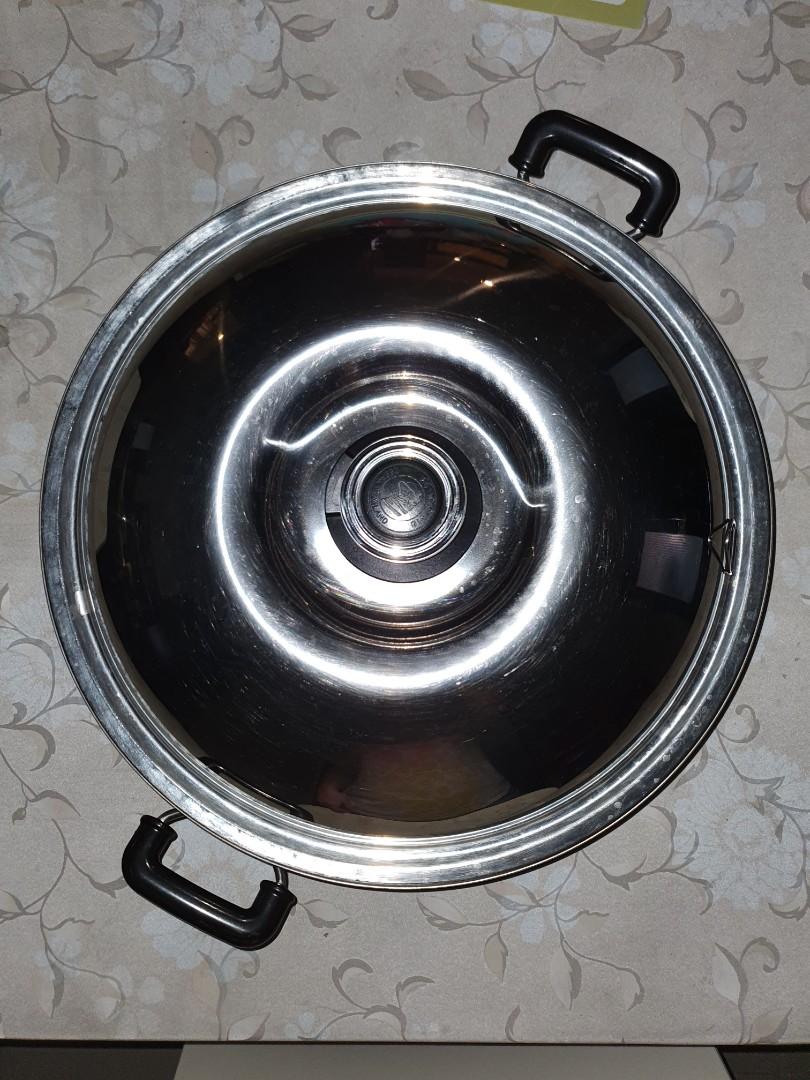 Zebra Stainless Wok and Steamer Set (42cm), Furniture & Home Living ...