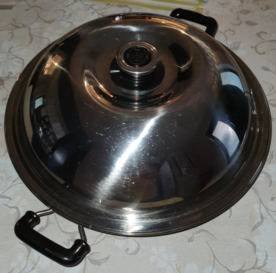 Zebra Stainless Wok and Steamer Set (42cm), Furniture & Home Living ...