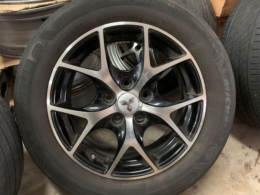 16” original lancer ex sport rims, Car Accessories, Tyres & Rims on ...