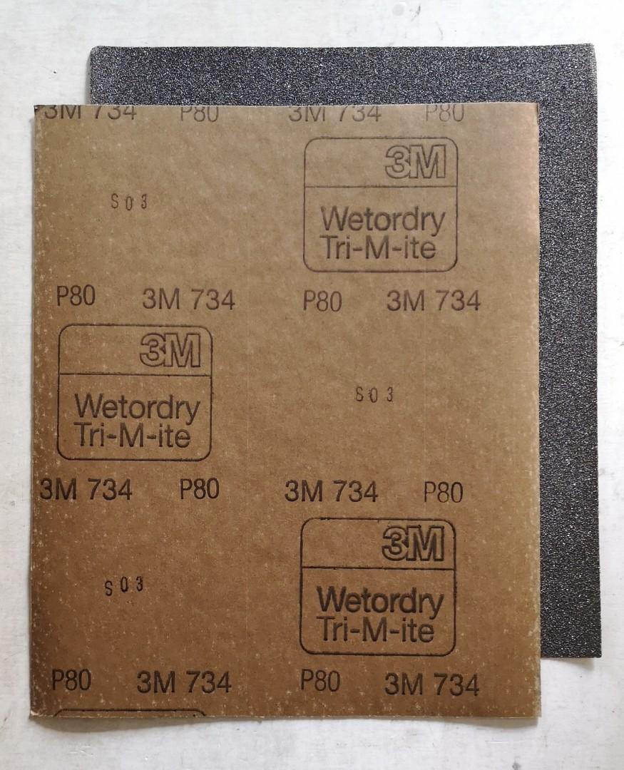 3M P80 Sandpaper, Hobbies & Toys, Stationary & Craft, Craft Supplies ...