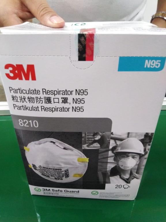 3M 8210 Mask, Health & Nutrition, Face Masks & Face Shields on Carousell