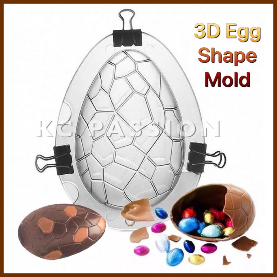 🥚 3D EGG SHAPE MOLD Surprise Eggs • Dinosaur Egg • Easter Egg ...